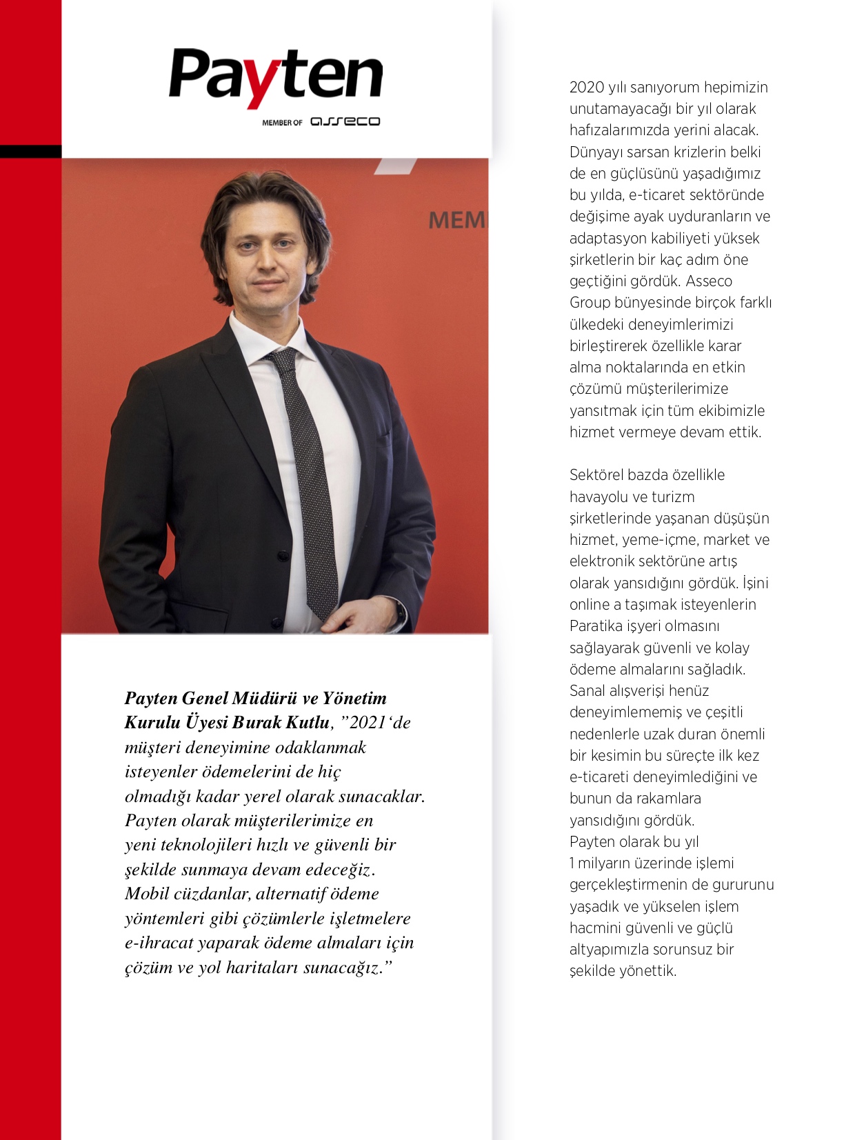 Fintechtime January Edition: Payten Turkey's Outlook for 2021 - Payten